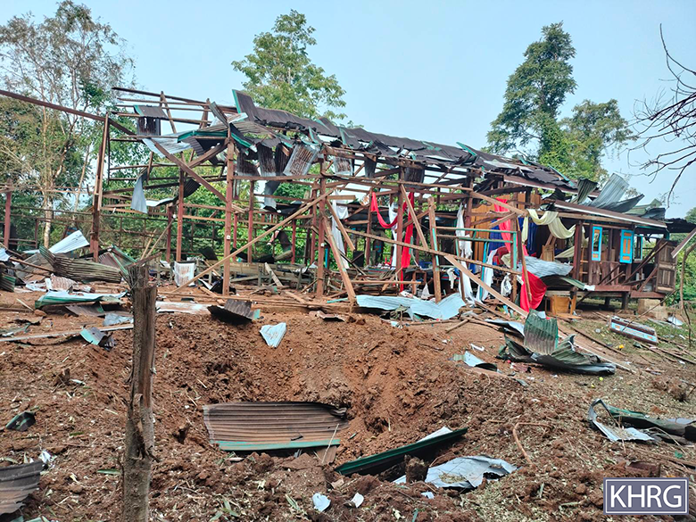 Mu Traw District Incident Report: Burma Army air strikes killed three ...