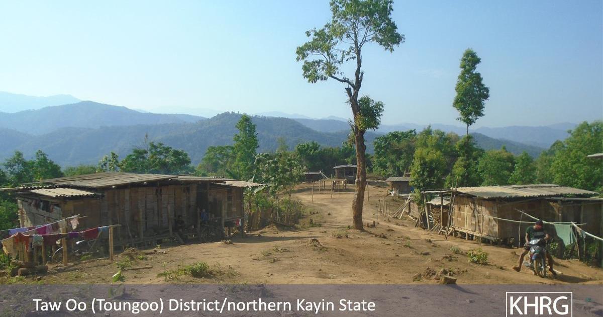 Taw Oo District Short Update: SAC soldiers shot and injured a villager ...