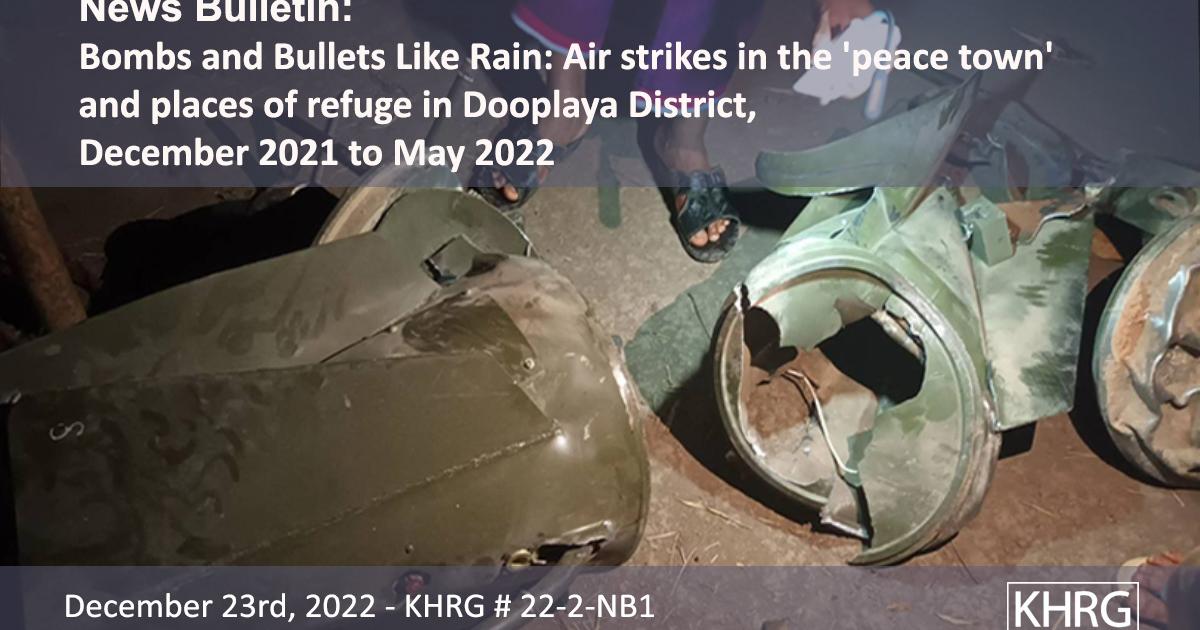 Bombs and Bullets Like Rain: Air strikes in the 'peace town' and places ...